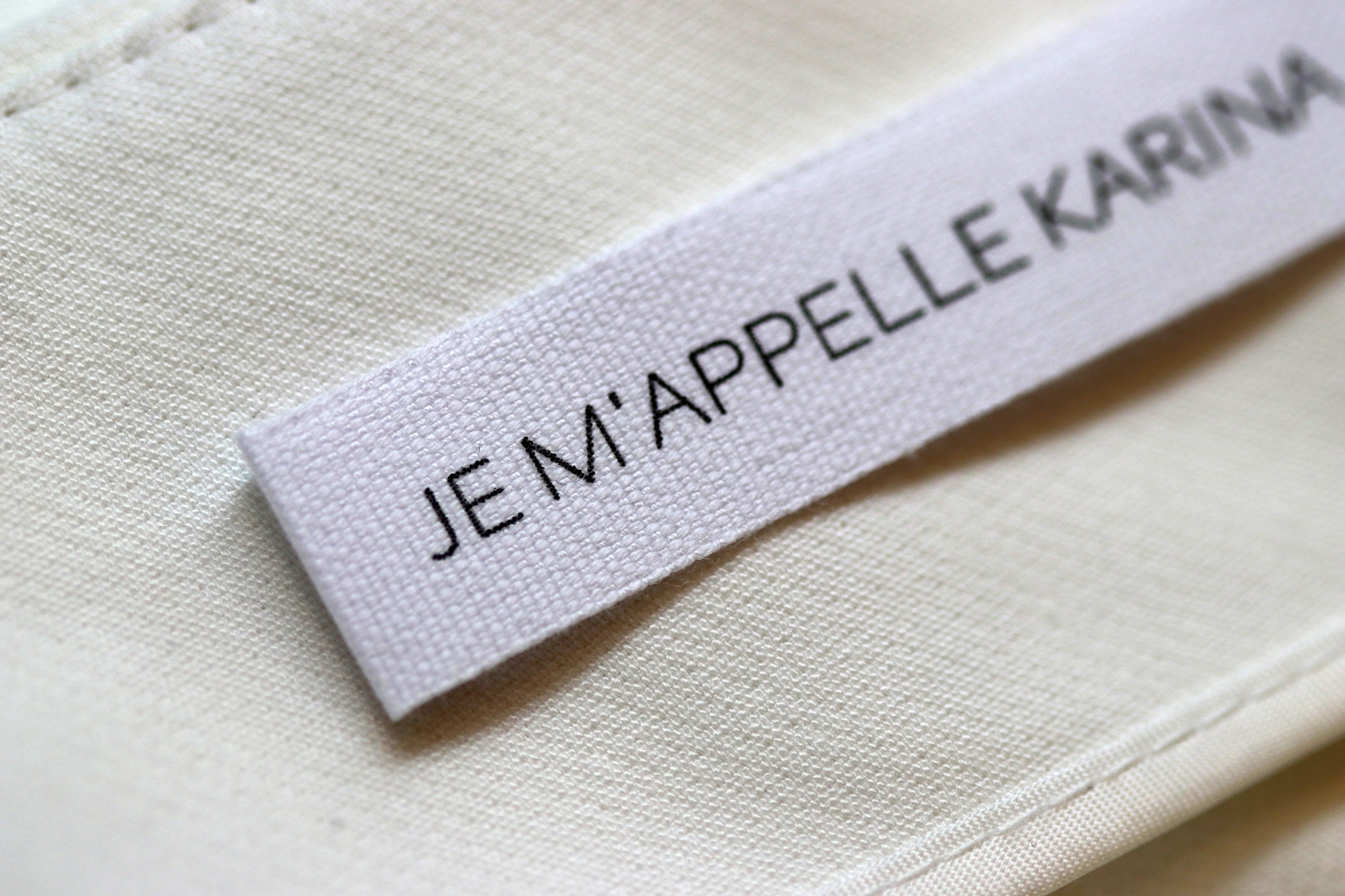 White cotton labels – NAS Online