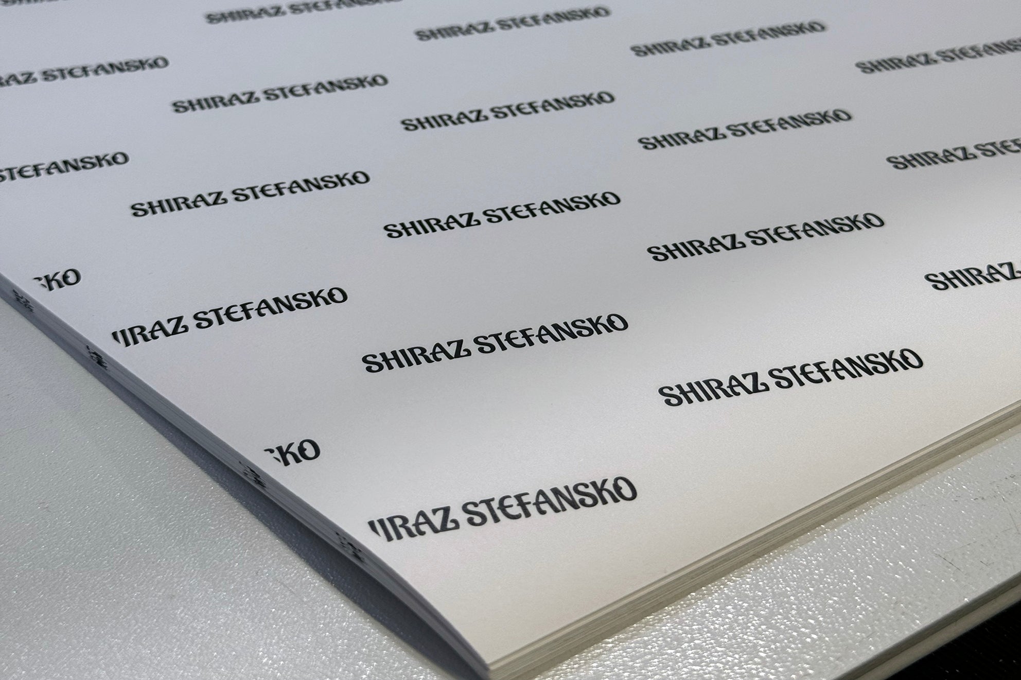 Branded packaging paper with personal design - production in Israel NAS ...